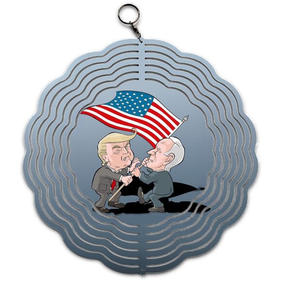 Design | Trump Vs Biden Flag Usa Pride Design Wind Spinner | Poshmark